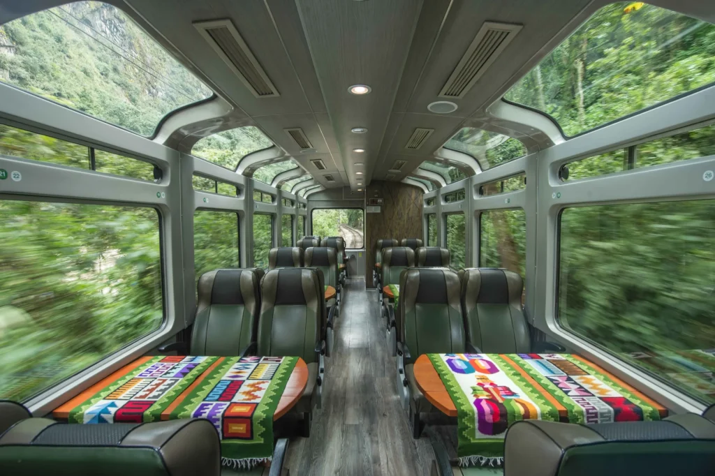 Vistadome | Train to Machu Picchu | Panoramic view | PeruRail